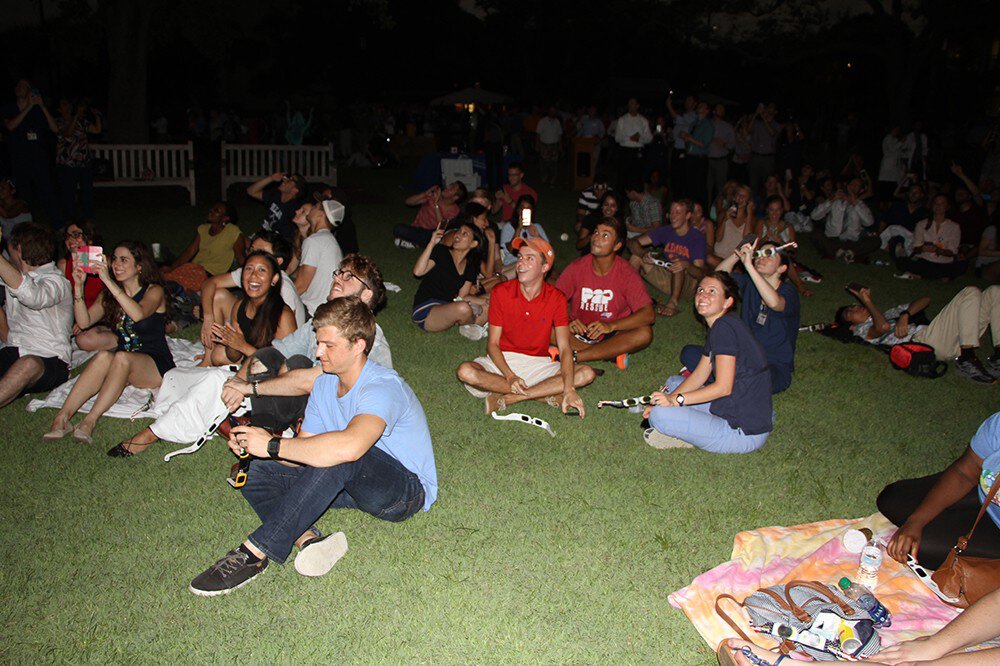 Day turns to darkness as MUSC celebrates total solar eclipse | MUSC
