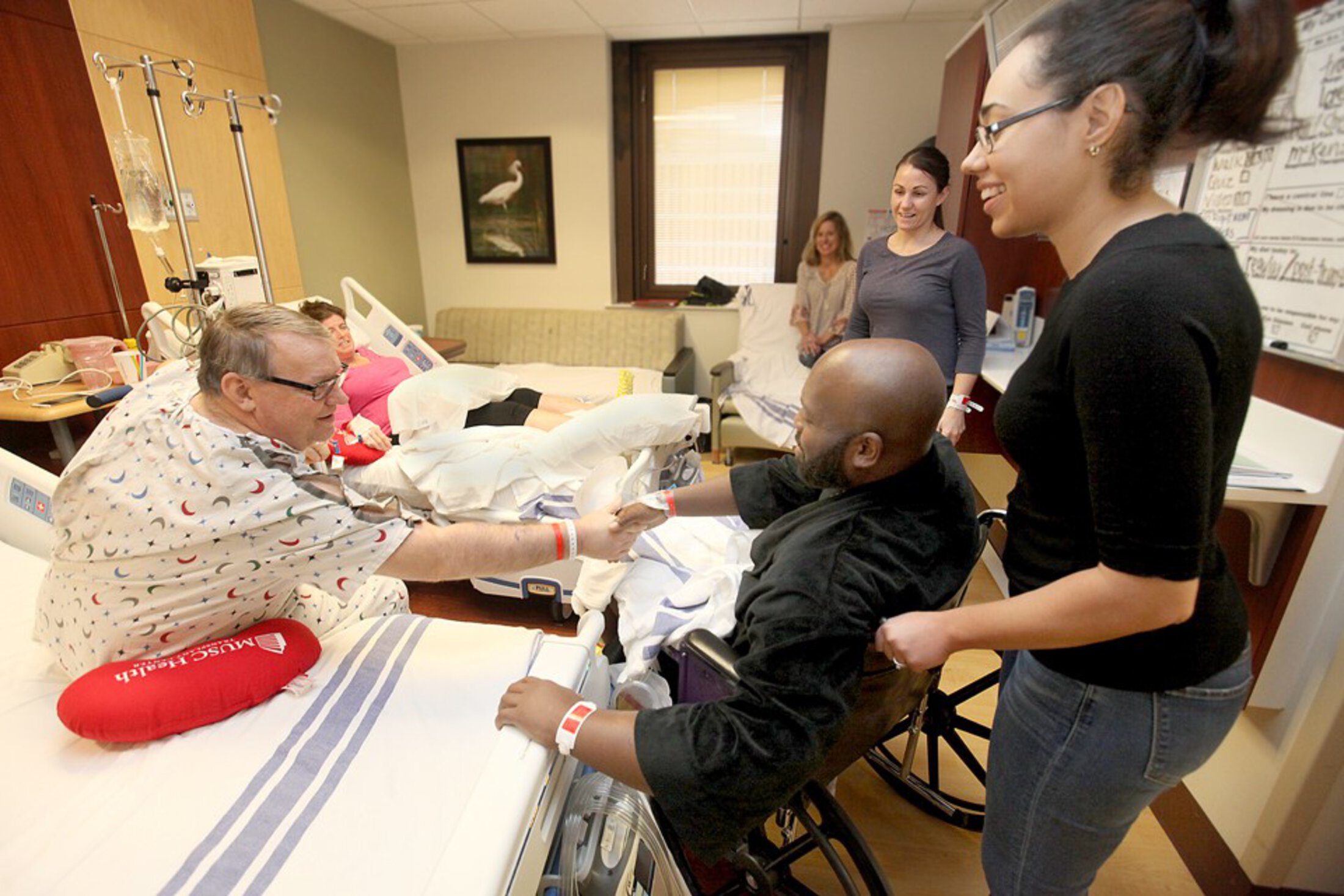 MUSC celebrates its first internal living donor kidney transplant chain ...